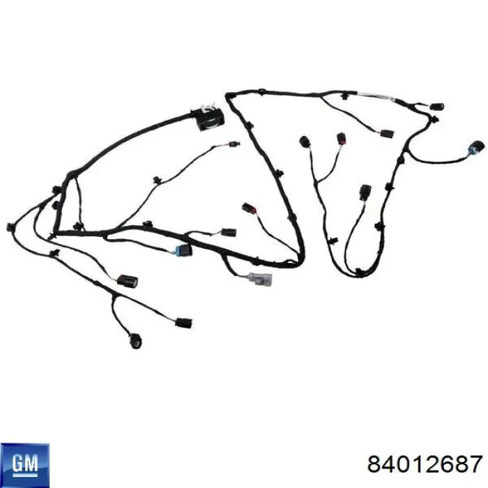 84012687 General Motors камера заднего вида