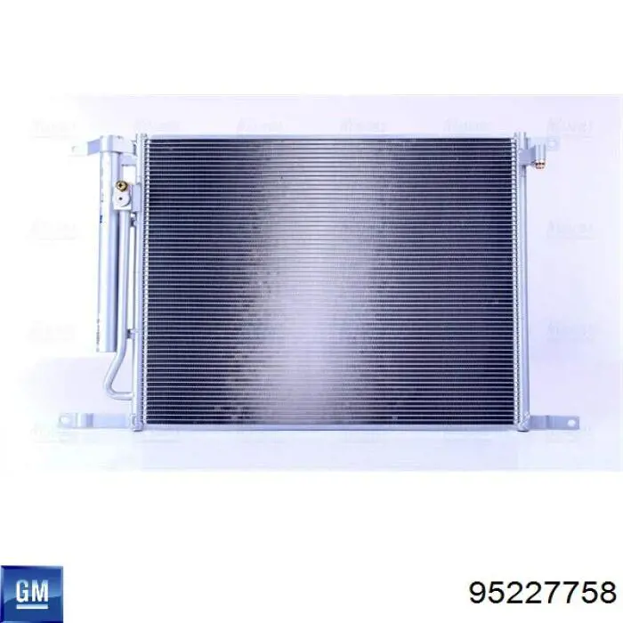 95227758 General Motors Радиатор кондиционера