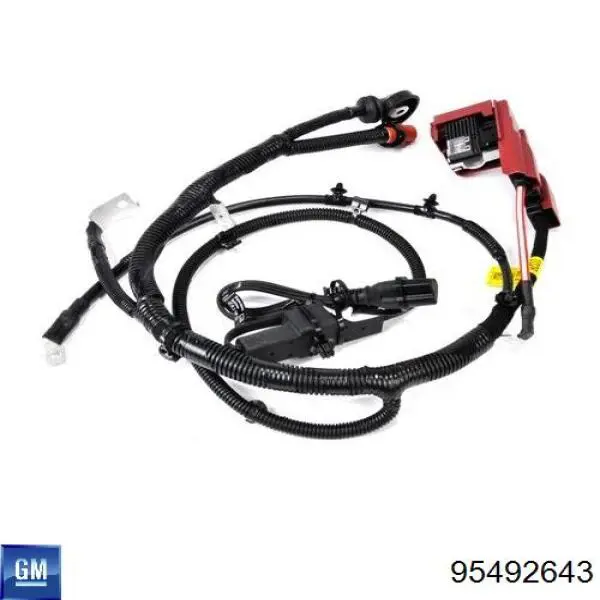 95492643 General Motors опорная планка аккумулятора