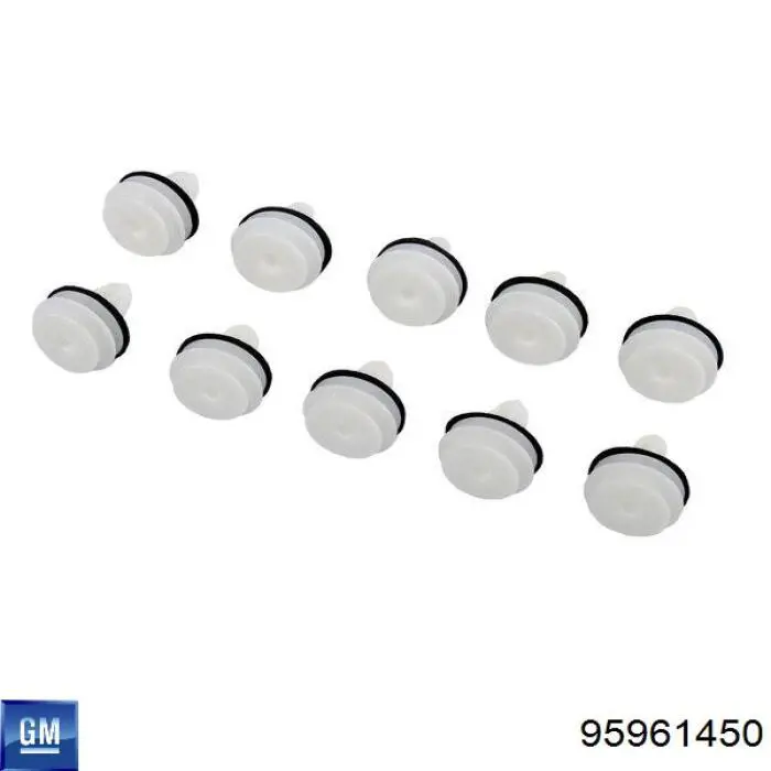 95961450 General Motors защита радиатора нижн. t300