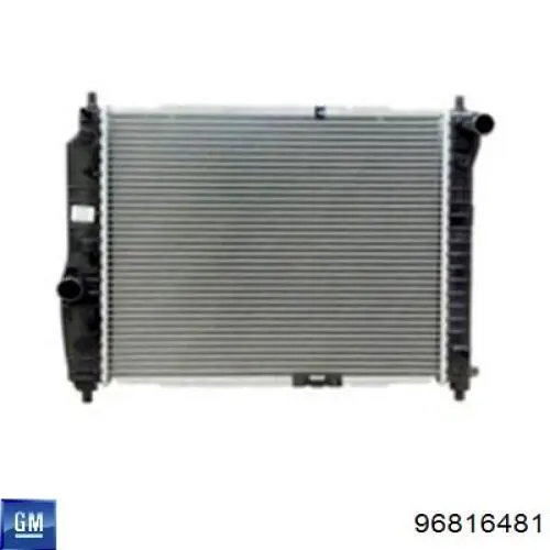 96816481 General Motors радиатор