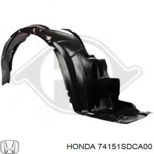 74151SDCA00 Honda подкрылок крыла переднего левый