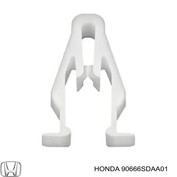 90666-SDA-A01 Honda Пистон (клип) крепления подкрылка переднего крыла