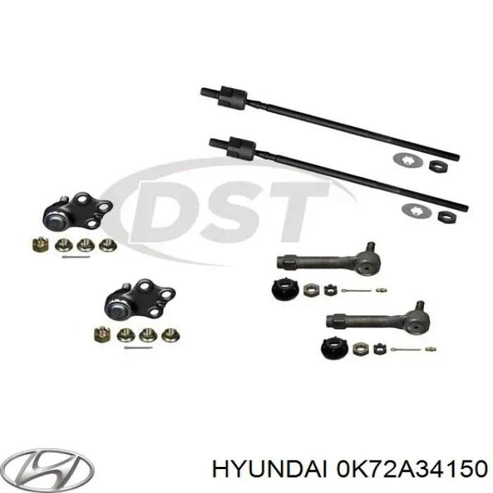 0K72A34150 Hyundai/Kia стойка стабилизатора переднего