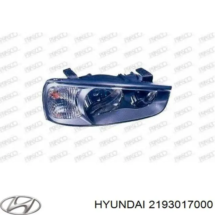 2193017000 Hyundai/Kia Подушка (опора) двигателя задняя