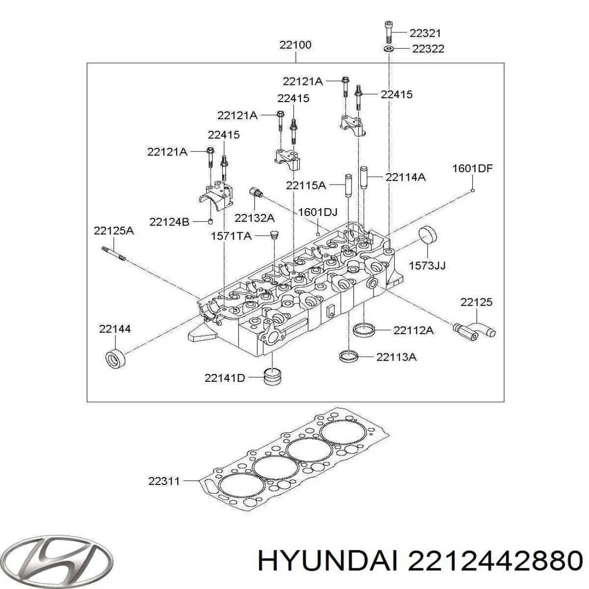2212442890 Hyundai/Kia сравнить цены на Автопро