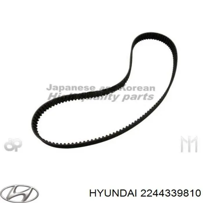 2244339810 Hyundai/Kia прокладка клапанной крышки двигателя внутренняя