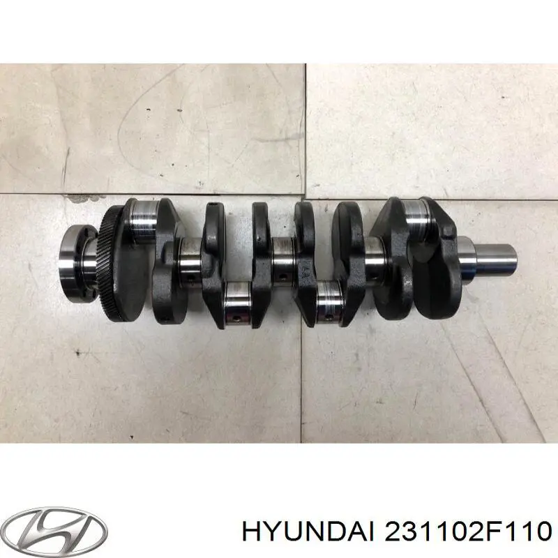 231102F110 Hyundai/Kia Коленвал двигателя