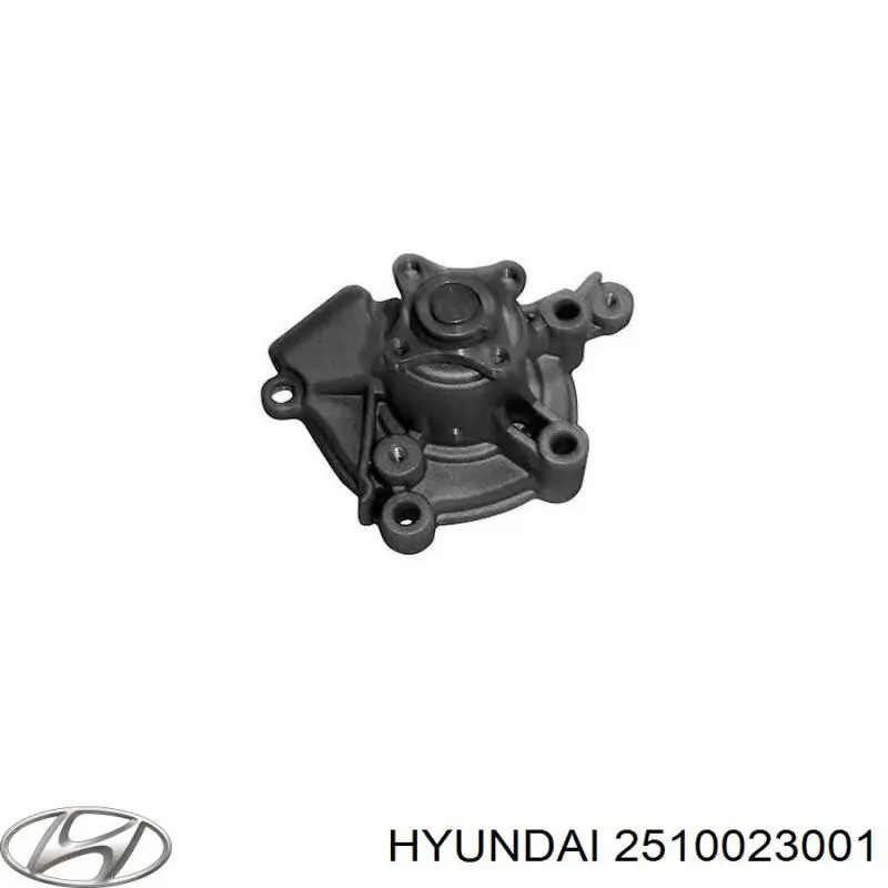 2510023001 Hyundai/Kia помпа водяная (насос охлаждения)