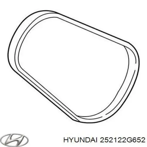 252122G652 Hyundai/Kia ремень генератора