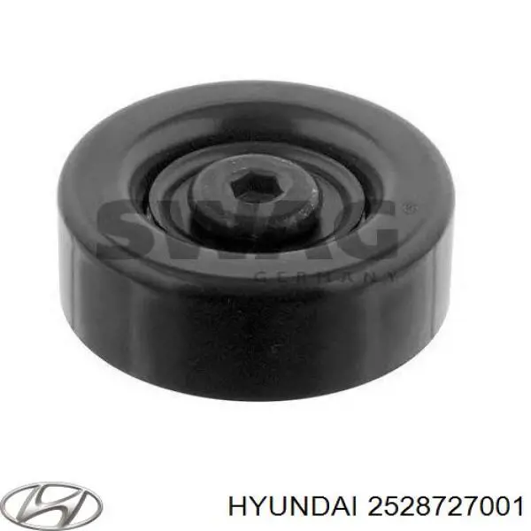 25287-27-001 Hyundai/Kia Ролик приводного ремня паразитный