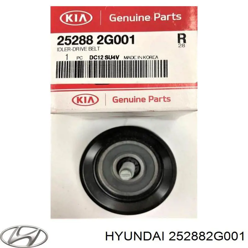 252882G001 Hyundai/Kia ролик приводного ремня паразитный