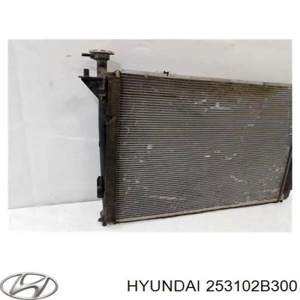 253102B300 Hyundai/Kia радиатор охлаждения двигателя