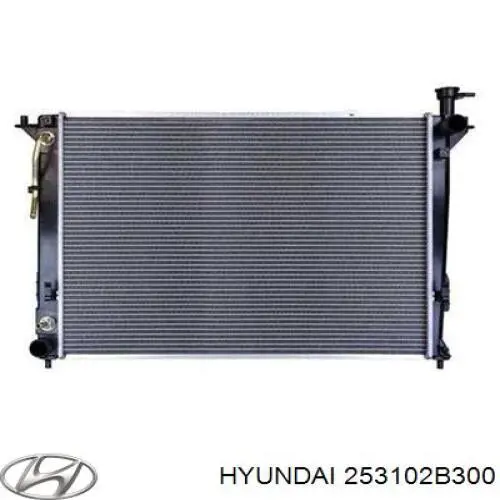 253102B300 Hyundai/Kia радиатор охлаждения двигателя