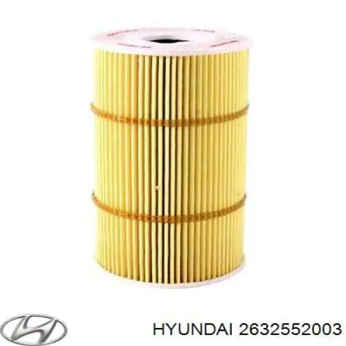 2632552003 Hyundai/Kia Фильтр масляный