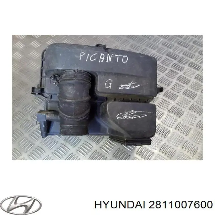 2811007600 Hyundai/Kia корпус воздушного фильтра