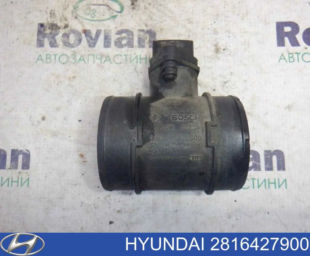 2816427900 Hyundai/Kia датчик потока (расхода воздуха, расходомер M.A.F.