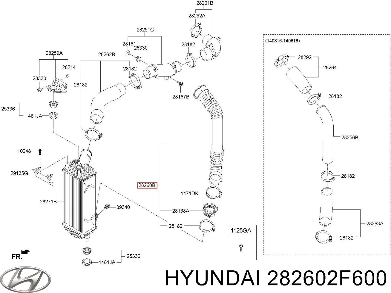 282602F600 Hyundai/Kia сравнить цены на Автопро
