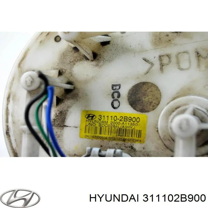 31110-2B900 Hyundai/Kia Модуль топливного насоса с датчиком уровня топлива