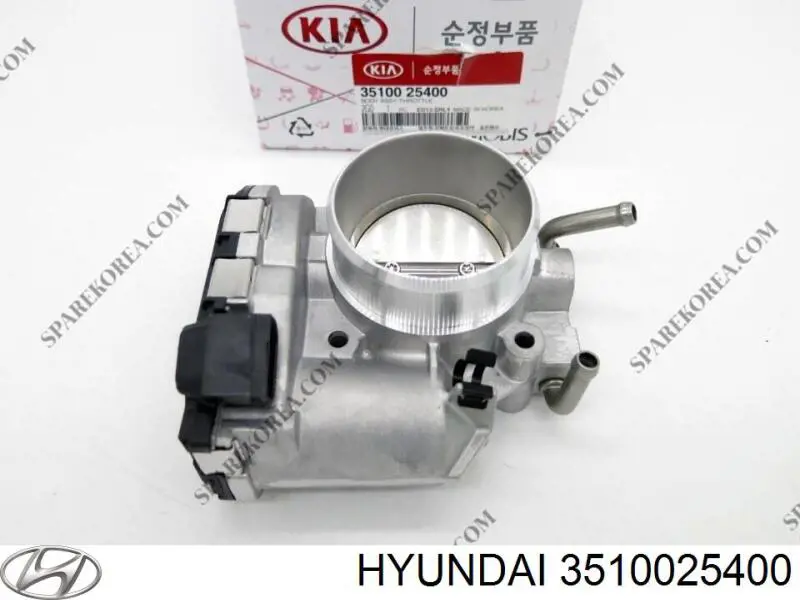 3510025400 Hyundai/Kia Дроссельная заслонка в сборе