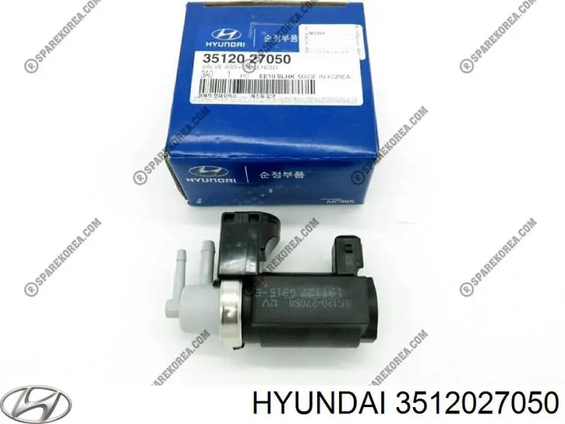 3512027050 Hyundai/Kia Клапан соленоид регулирования заслонки EGR