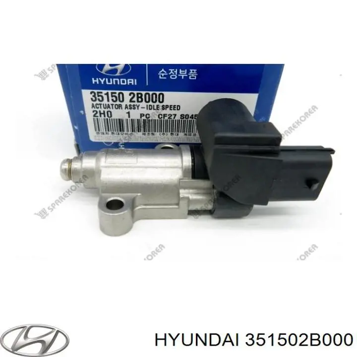 351502B000 Hyundai/Kia Клапан (регулятор) холостого хода