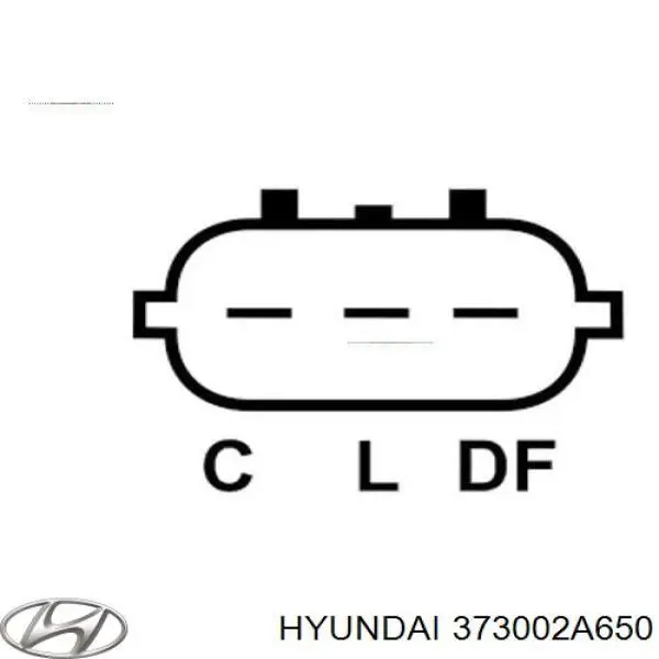 373002A650 Hyundai/Kia Генератор
