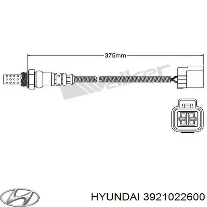 Лямбда-зонд, датчик кислорода HYUNDAI/KIA. Купить лямбда-зонд, датчик ...