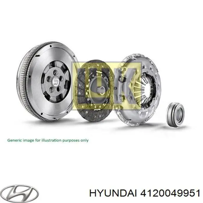 4120049951 Hyundai/Kia Комплект сцепления