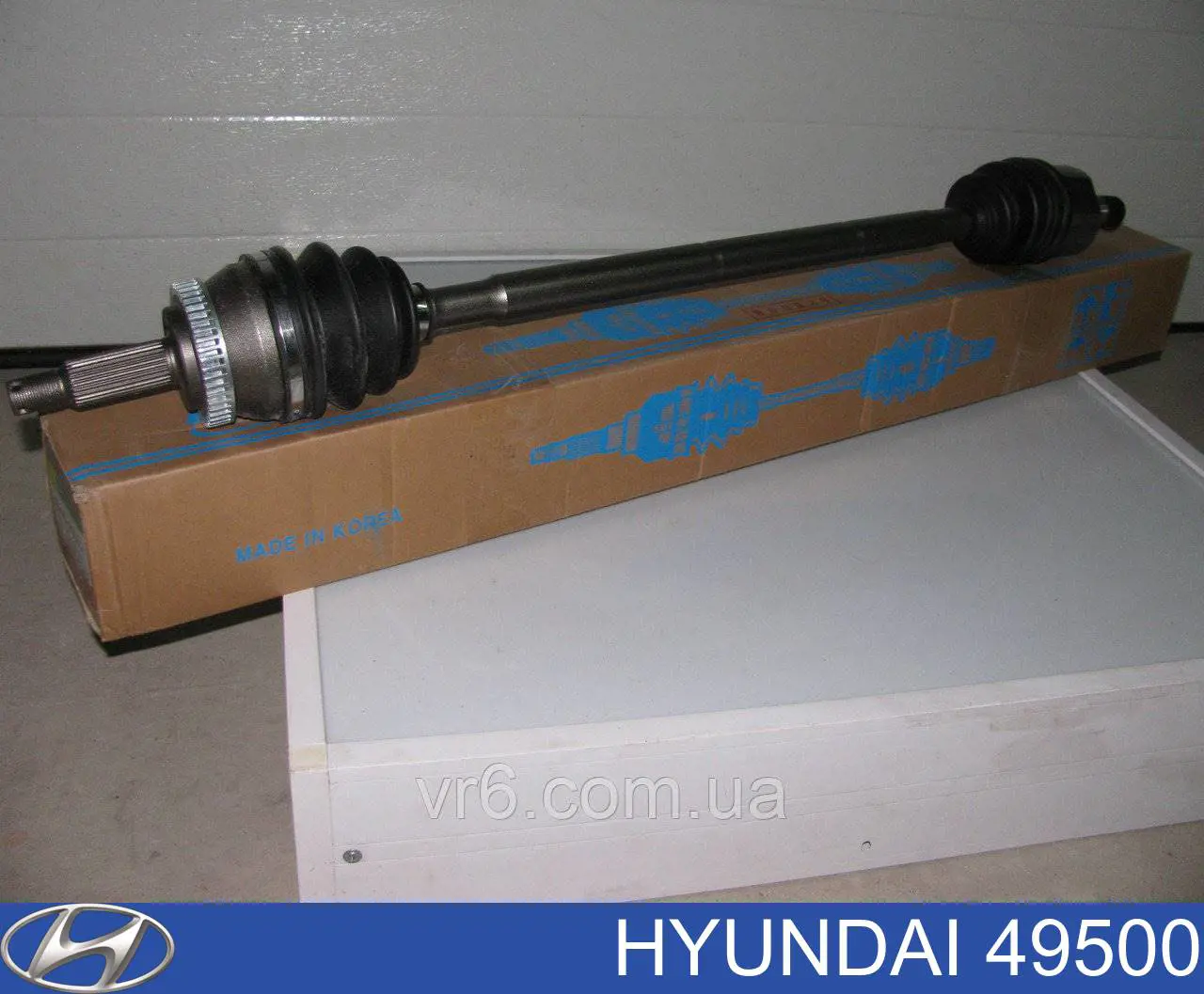 49500 Hyundai/Kia Полуось (привод) передняя правая