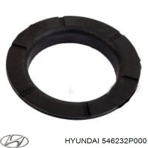 546232P000 Hyundai/Kia Проставка (резиновое кольцо) пружины передней ...