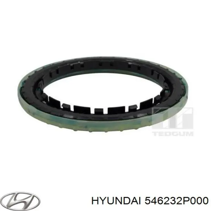 546232P000 Hyundai/Kia Проставка (резиновое кольцо) пружины передней ...