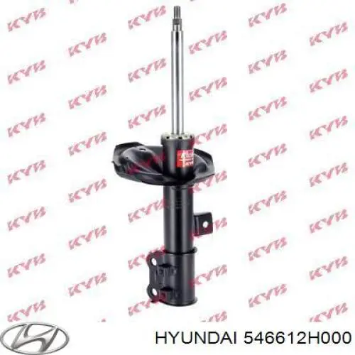 546612H000 Hyundai/Kia Амортизатор передний правый