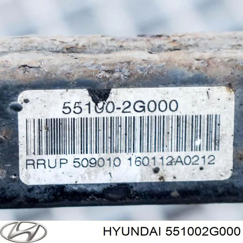 551002G000 Hyundai/Kia Рычаг задней подвески верхний левый/правый