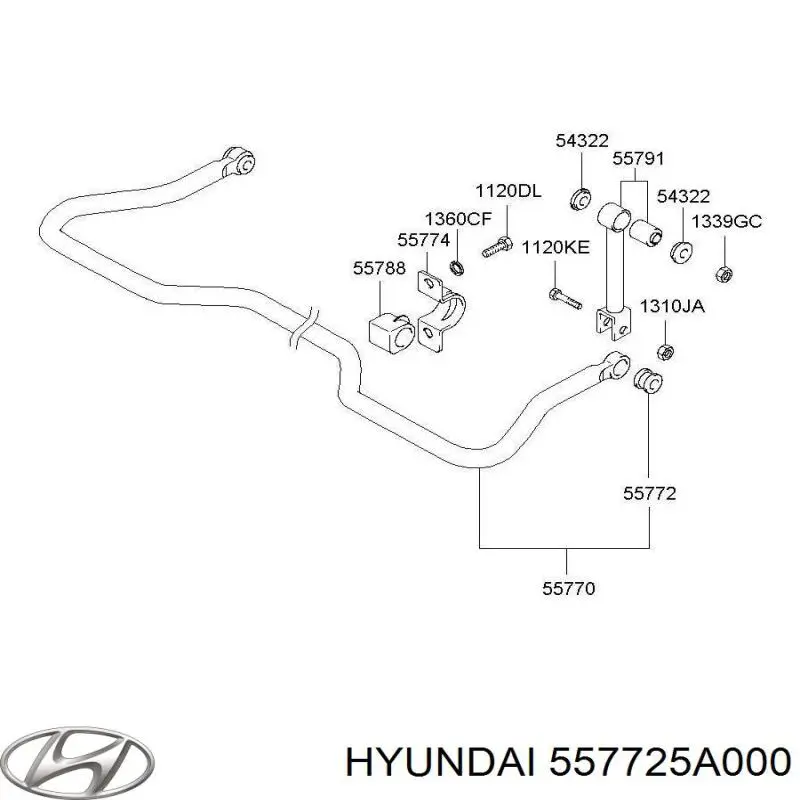 557725A000 Hyundai/Kia сравнить цены на Автопро
