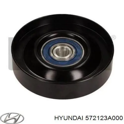 572123A000 Hyundai/Kia ролик натяжителя приводного ремня