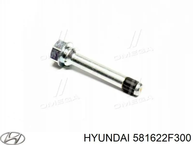 581622F300 Hyundai/Kia Направляющая суппорта переднего верхняя