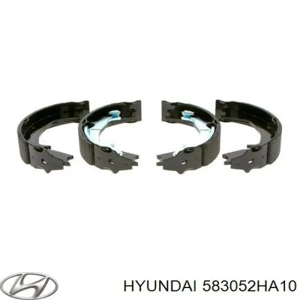58305 2HA10 Hyundai/Kia Колодки тормозные задние барабанные
