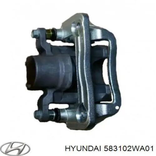 583102WA01 Hyundai/Kia суппорт тормозной задний левый