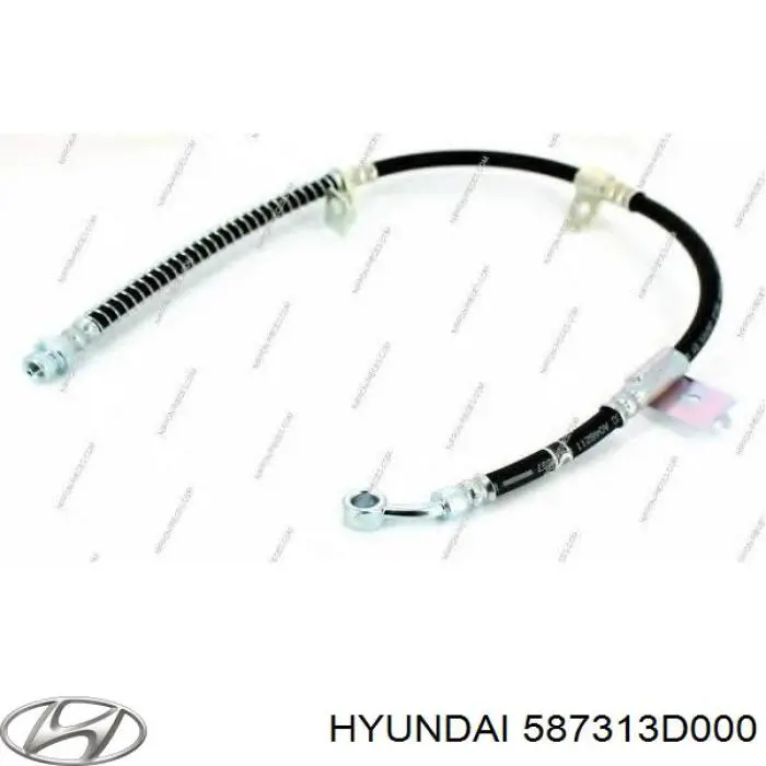 58731-3D000 Hyundai/Kia шланг тормозной передний