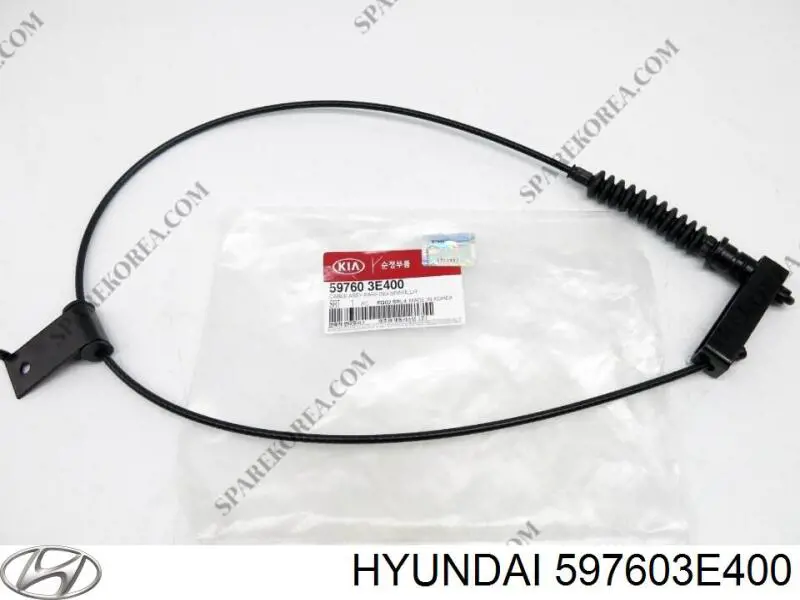 59760-3E400 Hyundai/Kia Трос ручного тормоза задний левый