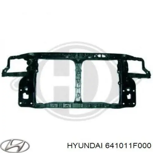 641011F000 Hyundai/Kia суппорт радиатора в сборе (монтажная панель