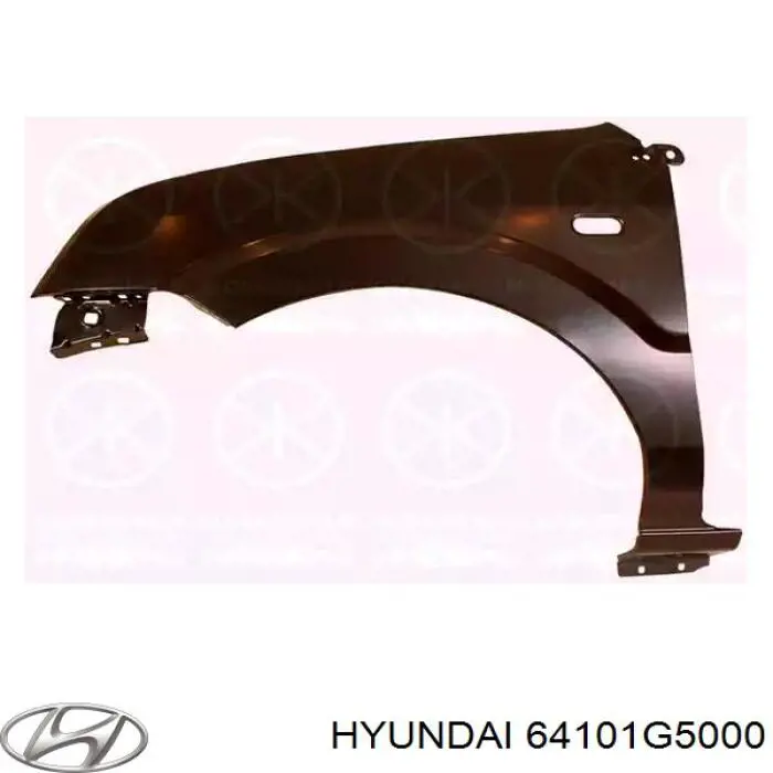 64101G5000 Hyundai/Kia суппорт радиатора в сборе (монтажная панель ...