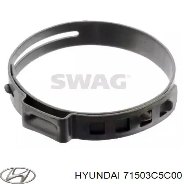 71503C5C00 Hyundai/Kia Крыло заднее левое