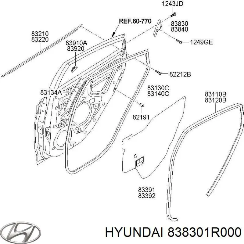 838301R000 Hyundai/Kia сравнить цены на Автопро