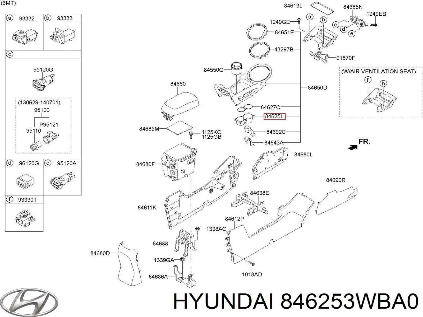 846253WBA0 Hyundai/Kia