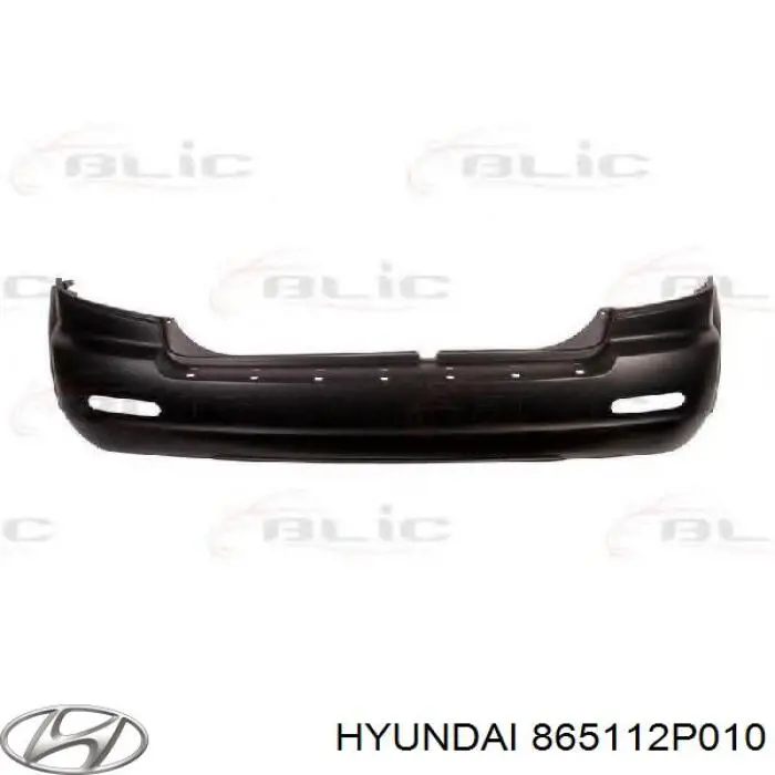865112P010 Hyundai/Kia Бампер передний, верхняя часть