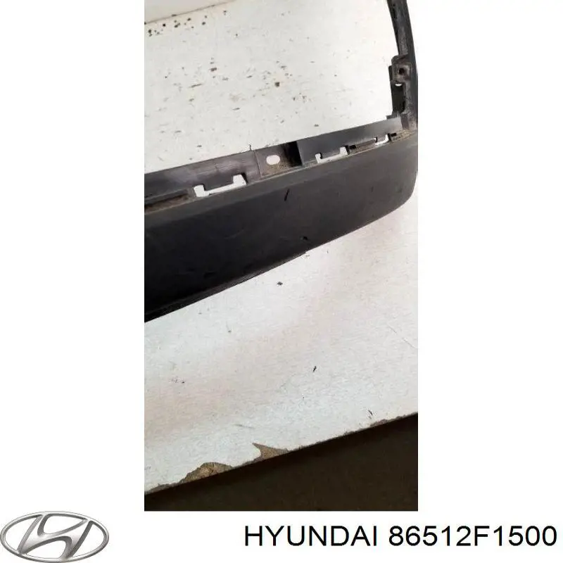 86512F1500 Hyundai/Kia Спойлер переднего бампера