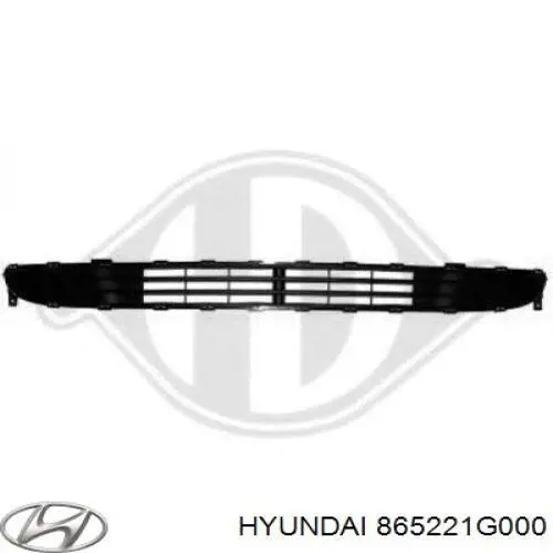 86522-1G000 Hyundai/Kia Решетка бампера переднего центральная