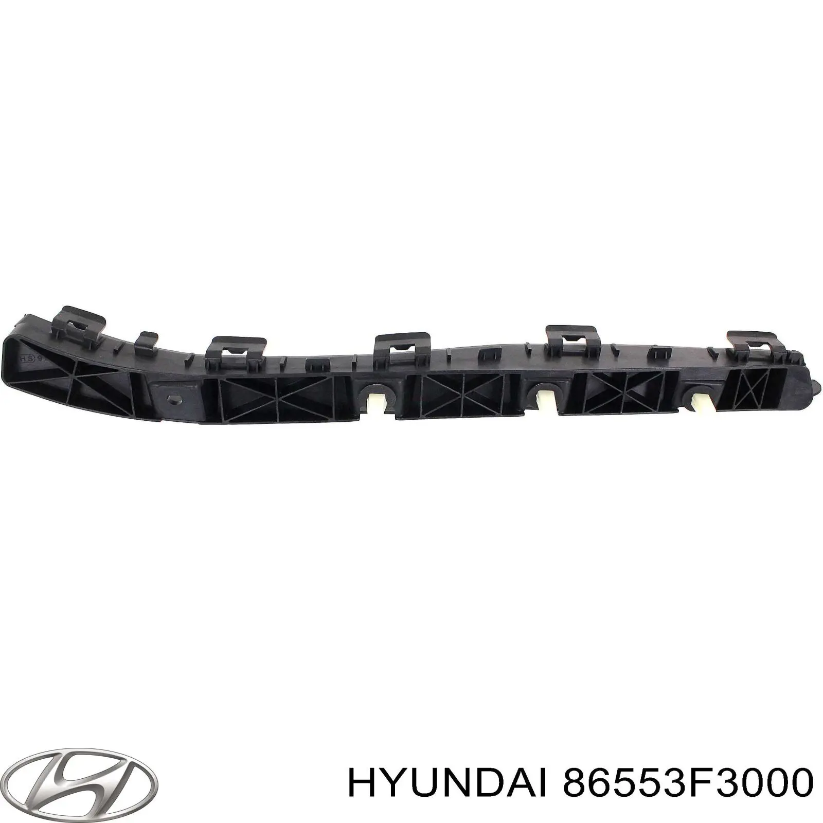 86553F3000 Hyundai/Kia Кронштейн бампера переднего левый